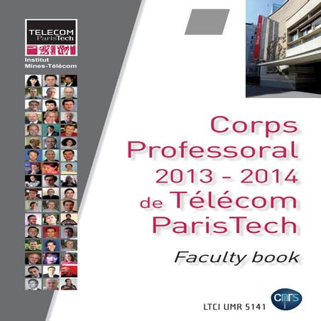 Les professeurs de Télécom ParisTech / Faculty booklet | PDF