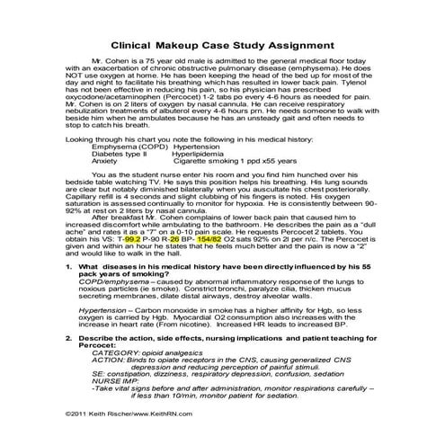 Faculty key-clinical-makeup-case-study-assignment | DOC
