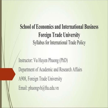 The world trade organization (wto) | PPTX