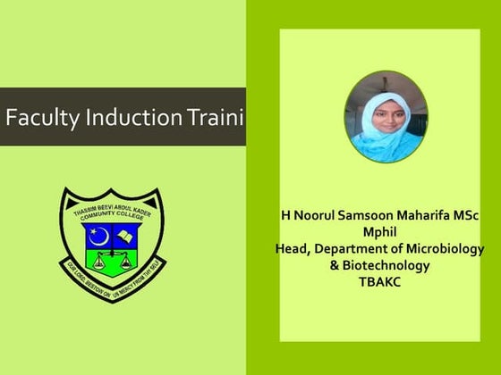 Faculty Developement & Faculty Induction Program | PDF | Educational Assessment | Education