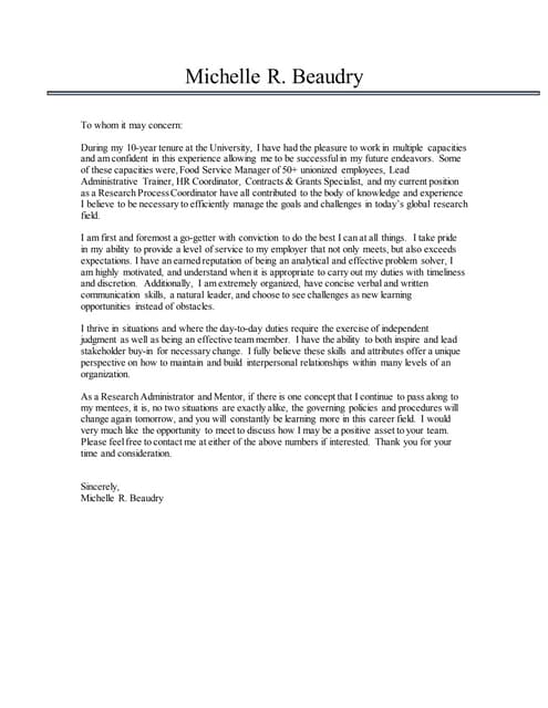 Externship Letter of Recommendation | PDF