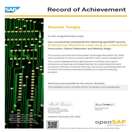 Enterprise Machine Learning | PDF