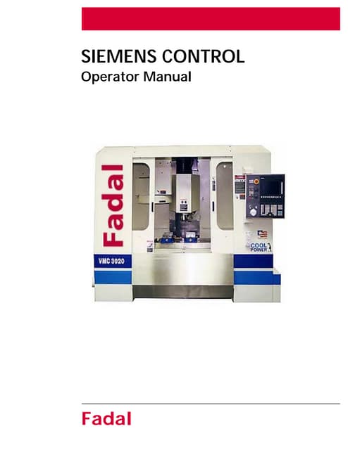 Fadal machine parts | PDF