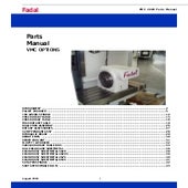 Fadal VMC Options Parts Manual | PDF | Home Appliances | Home & Garden
