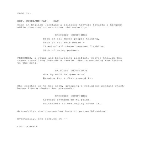 script for castle - halsey | PDF