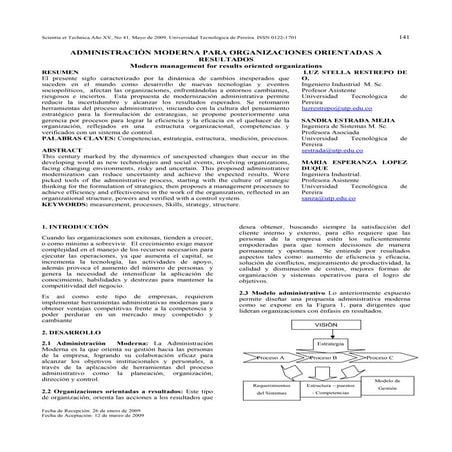 ADMINISTRACION MODERNA | PDF