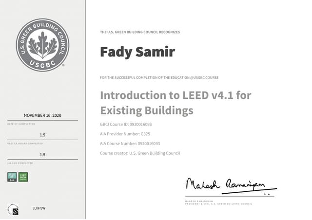 Introduction to LEED v4.1 for Existing Buildings | PDF Introduction to LEED v4.1 for Existing Buildings | PDF