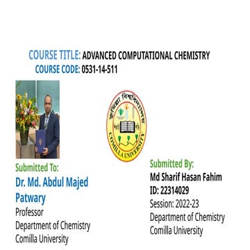 gaussian chemistry computationa-final.pptx