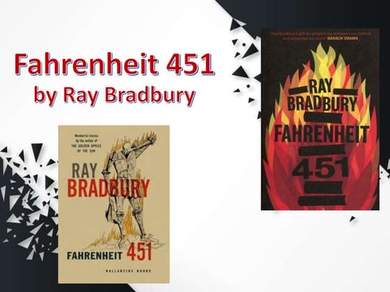 Book presentation : Fahrenheit 451 | PPT