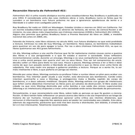 Fahrenheit 451 | PDF