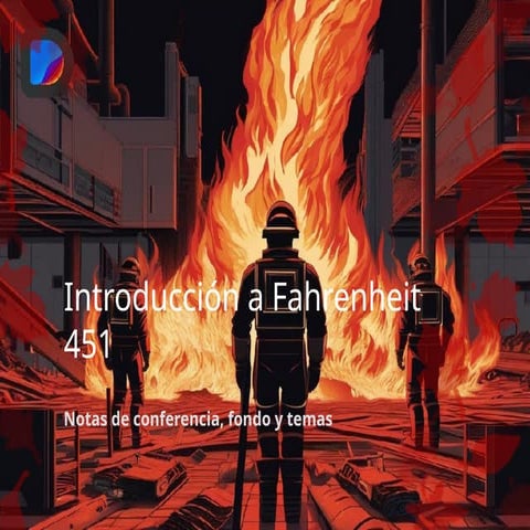 Fahrenheit 451 Introducción para una presentación PPT.pptx