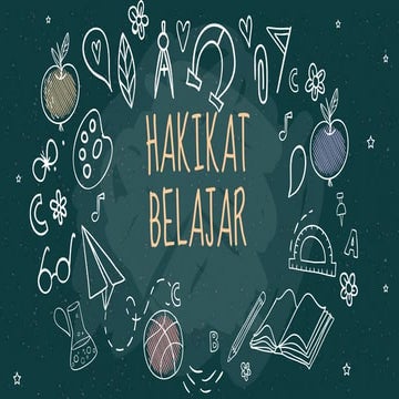 Fahrul - Hakikat Belajar.pptx