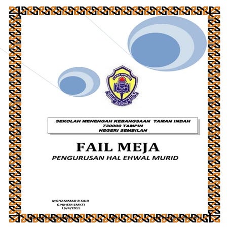 PANDUAN PENGURUSAN DISIPLIN SEKOLAH 2025 | PDF