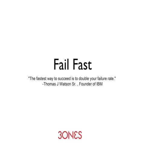 Fail Fast Presentation | PPT