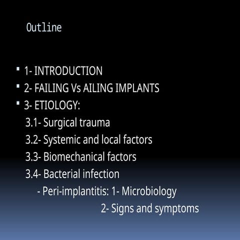THE FAILING, AILING DENTAL IMPLANTS.pptx