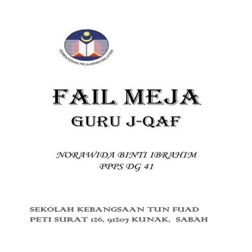 Fail meja | DOC