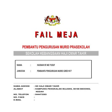 Fail meja ppm | DOC