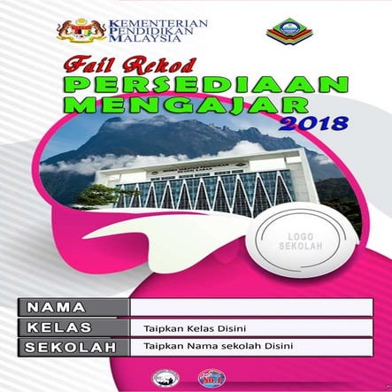 Fail rekod persedian mengajar 2018 by mr.mu