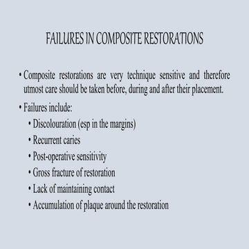 Failure of composites | PPTX
