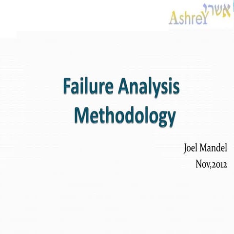 Failure analysis | PPT