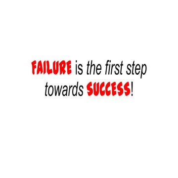 Failure leads to success | PPT
