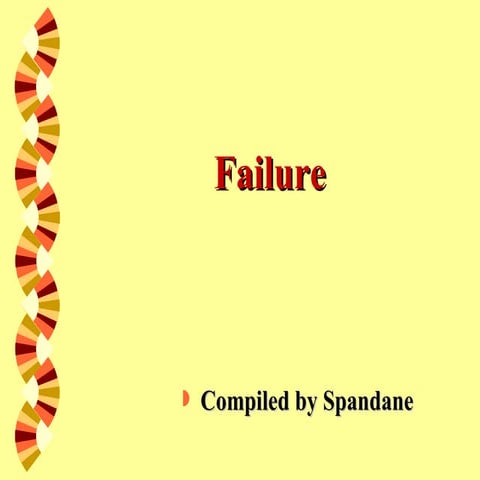 Failure management | PPT