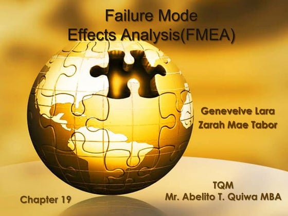 Failure Mode & Effect Analysis | PDF | Business Accounting & Finance ...