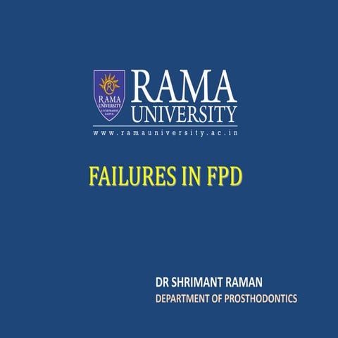 Failures in FPD.pptx