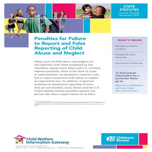 Failure to report | PDF