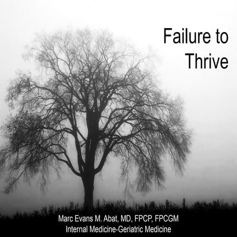 Failure to thrive | PPT