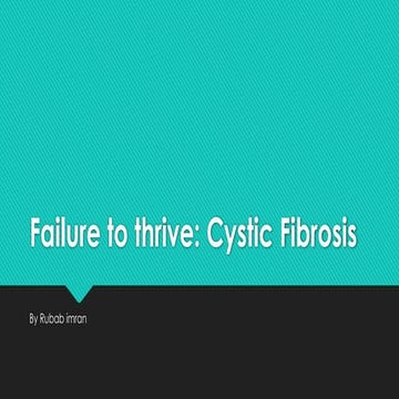 "Understanding Failure to Thrive: Causes, Symptoms, and Interventions ...