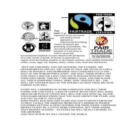 Fairtrade general presentation | PPT