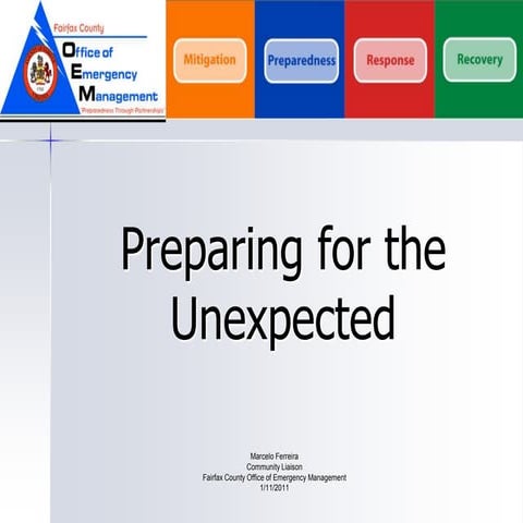 Fairfax County VA- Emergency Preparedness | PPT