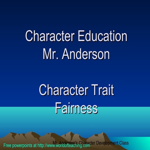 Fairness[1] | PPT