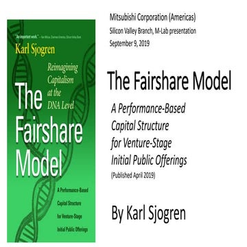 Fairshare Model Mitsubishi presentation 9.9.19