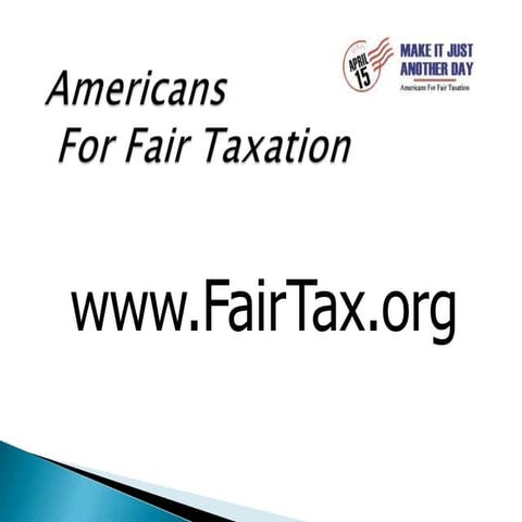 Fair Tax Presentation | PPTX