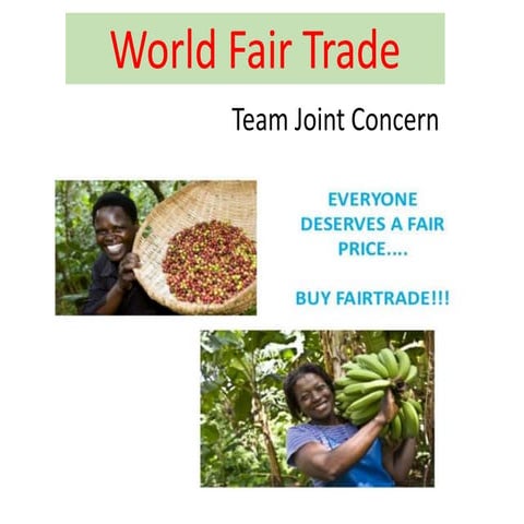 World Fair Trade | PPTX