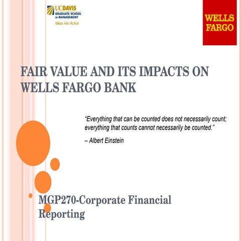 FAS 157 Mark-to-Market Accounting | PPT
