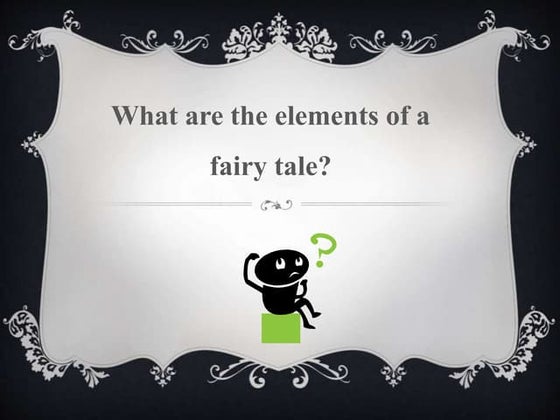 Elements of Folktales | PPT