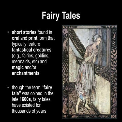 Writing fairy tales | PPTX