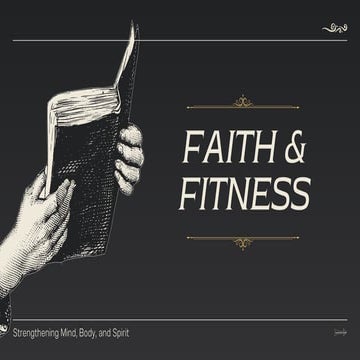 Faith and Fitness: How Spirituality Can Strengthen Both Mind and Body | PDF