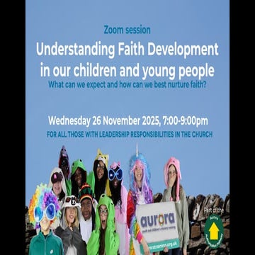 Aurora training - Understanding Faith Development | PPTX