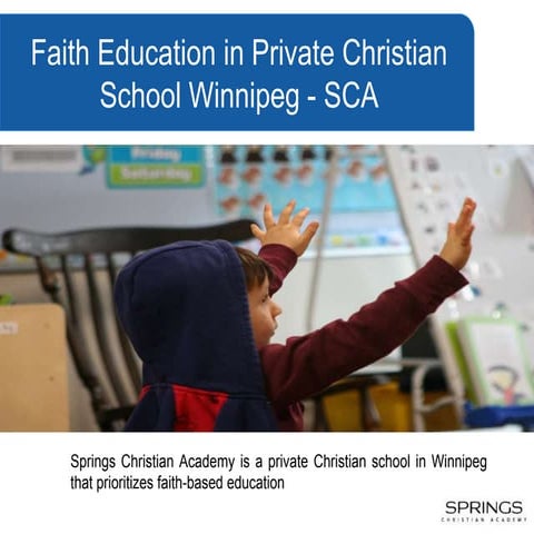Benefits of Private Christian Elementary School Education | PPTX