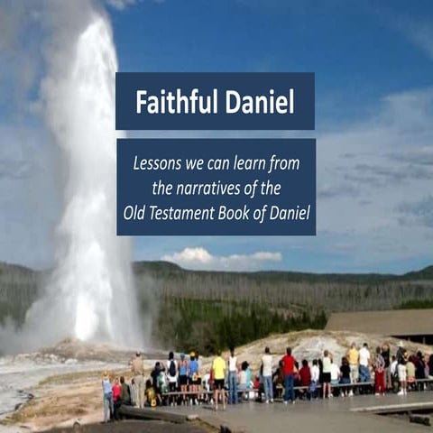 Faithful Daniel | PPTX