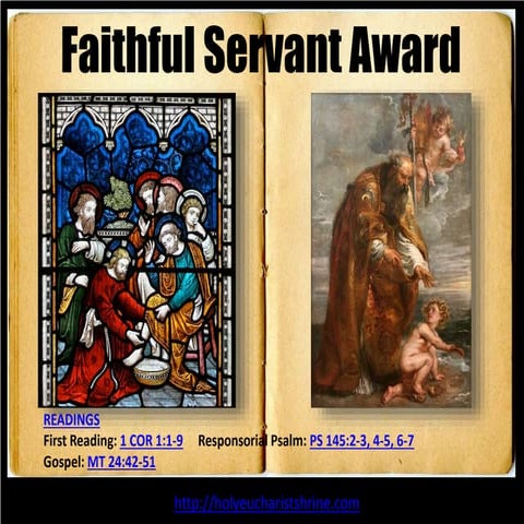 Faithful Servant | PPTX