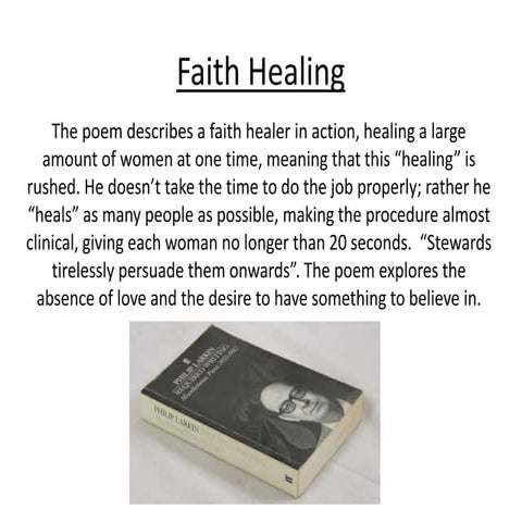 Faith healing | PPTX