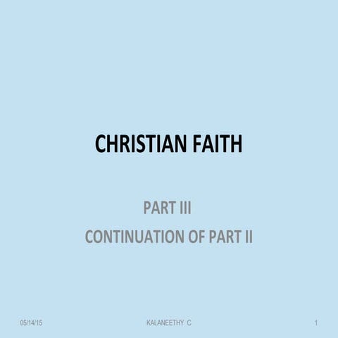 Disciplines for Christian Discipleship | PPT