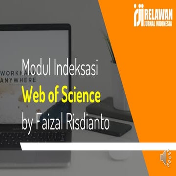 FAIZAL RISDIANTO PPT RJI academy indeksasi WOS FEBRUARI 2024.pdf