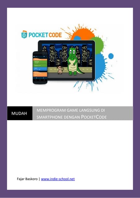 Modul pelatihan coding scratch level 1 | PDF