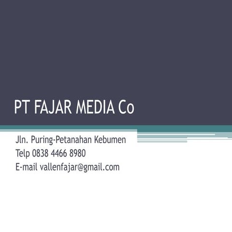 Fajar vallen | PPT